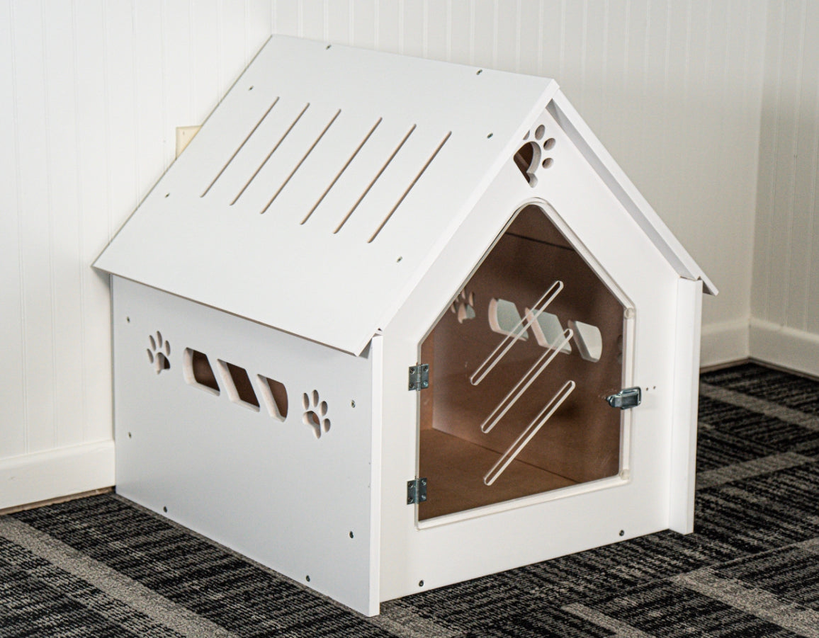 White Peak Dog Crate